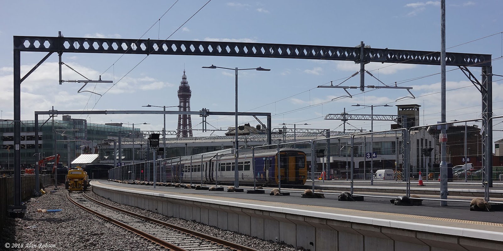 Blackpool Tram Blog: Trains return to Blackpool North