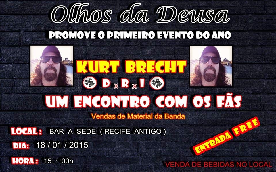 BetaniaCaneca.: KURT BRECHT ( D.R.I.) :: ENCONTRA OS FÃS :: 18/01 :: A ...