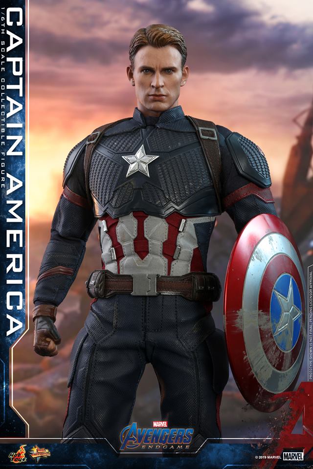 Hot Toys libera imagens da sua peça do Capitão América com o novo traje ...