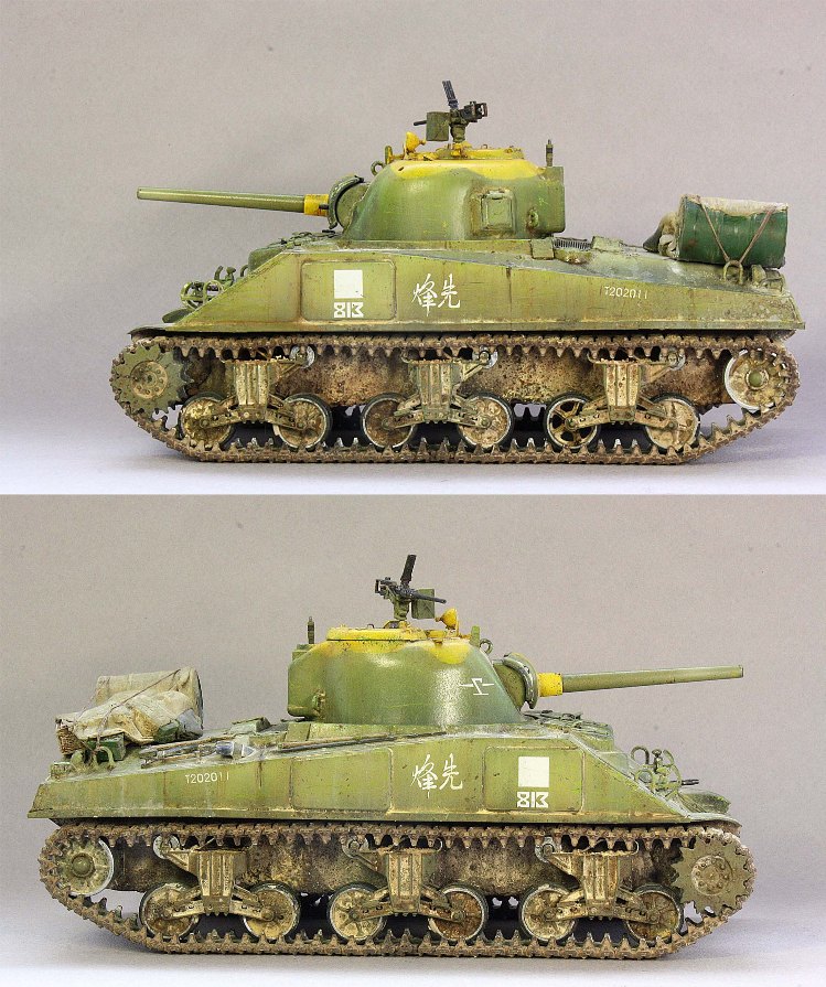 JUY's Modelling Blog: Chinese M4A4 Sherman