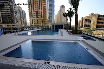 Dubai Constructions Update by Imre Solt: Botanica Tower swimming pool ...