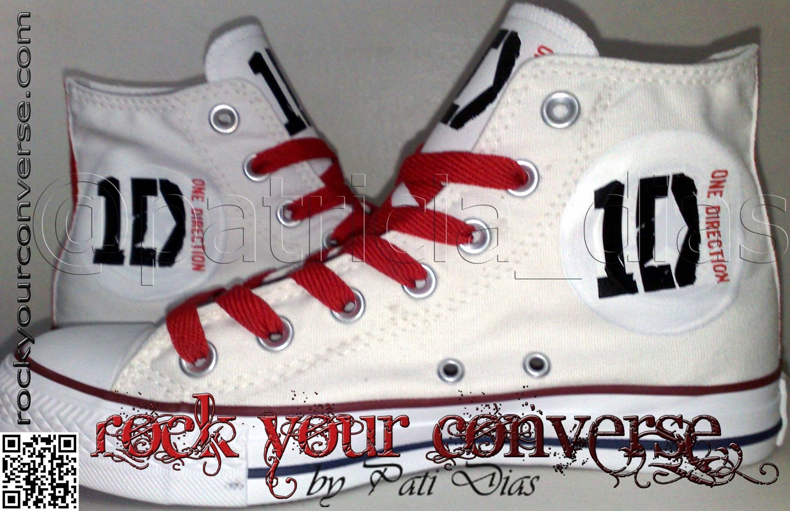 Converse All Star Customizado - Rock Your Converse!: One Direction - 1D