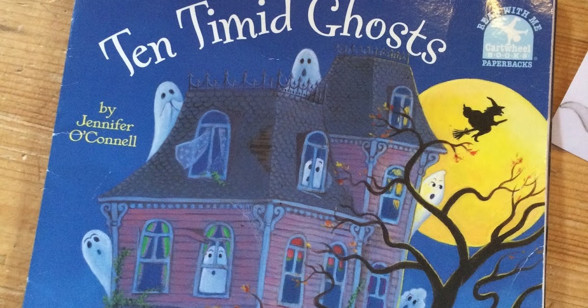The Guilletos Playful Learning: 10 timid Little Ghosts - Props