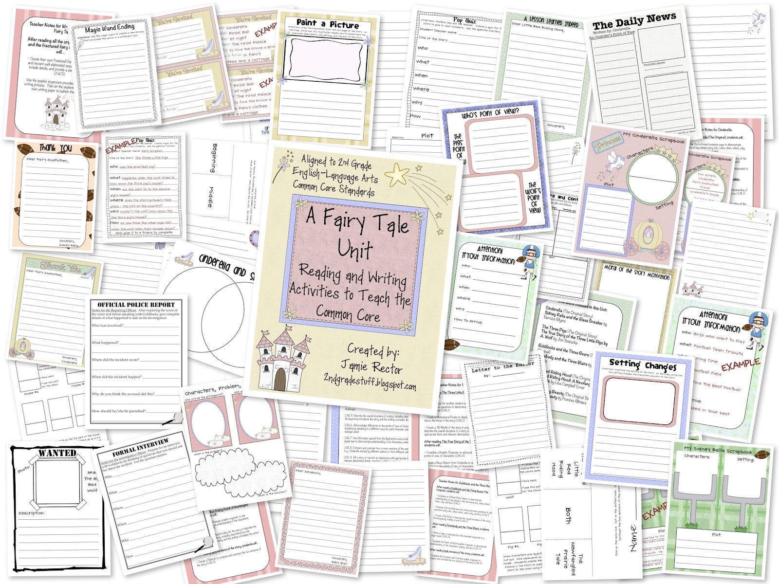 writing fractured fairy tales second grade - GeraldMelancon's blog