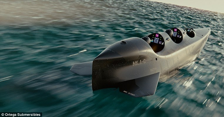 World's fastest 'personal submarine' will take divers to depths of ...