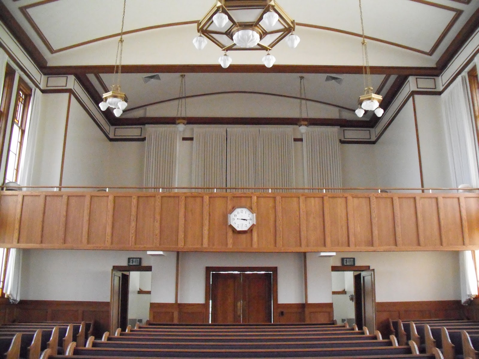 Historic LDS Architecture: Parowan Third Ward: Chapel Interior