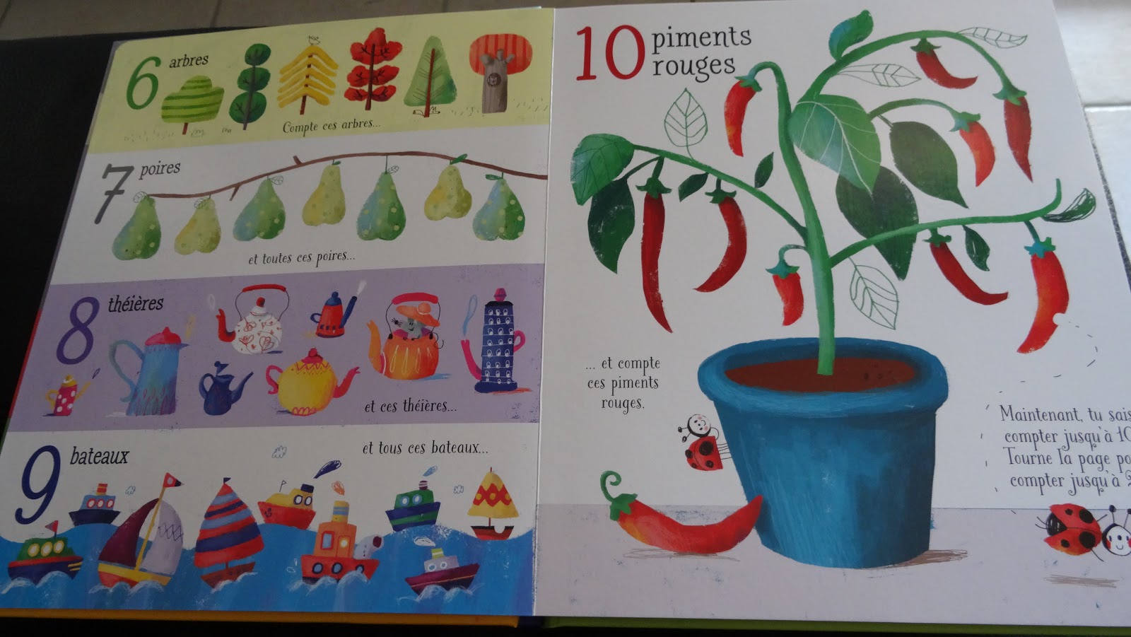 Je compte jusqu'à 100 _ Editions Usborne