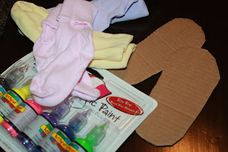 Green Owl Art: Homemade Gifts- No-Slip Socks!