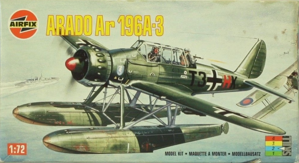 Bunte Schachteln - Box Art & Great Models: Arado Ar 196 / Arado Ar 196A-3