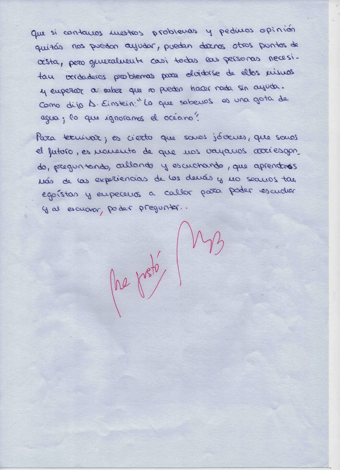 Lengua y Literatura: EJEMPLO de respuesta a comentario crítico propuesto Lengua y Literatura: EJEMPLO de respuesta a comentario crítico propuesto