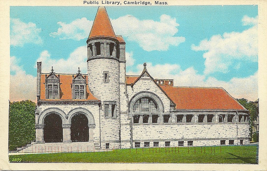 Uibles: A Family Blog: Massachusetts Library Postcards