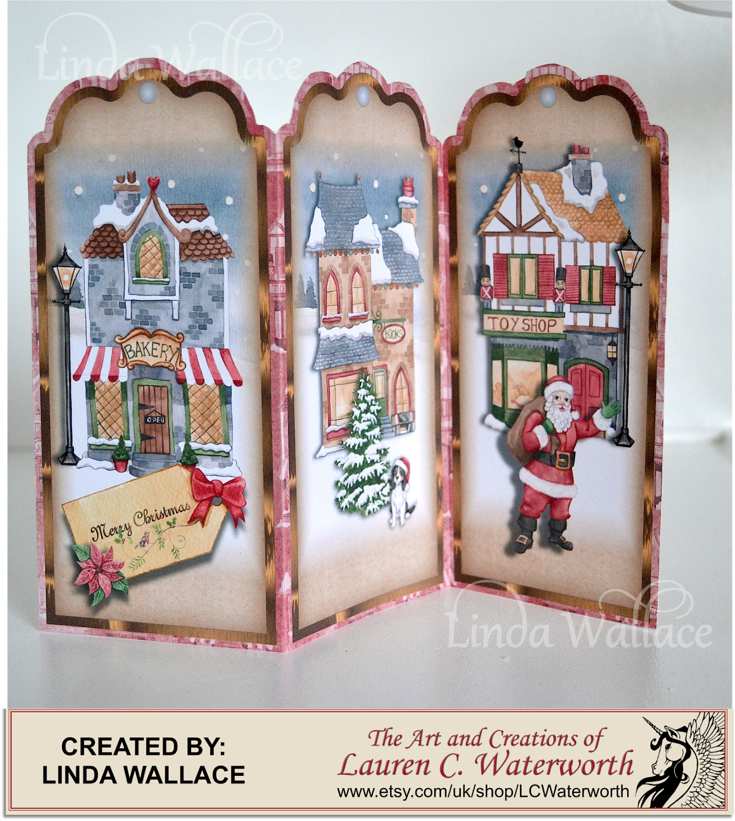 Granny Twinkle crafts: Tag Triptych card
