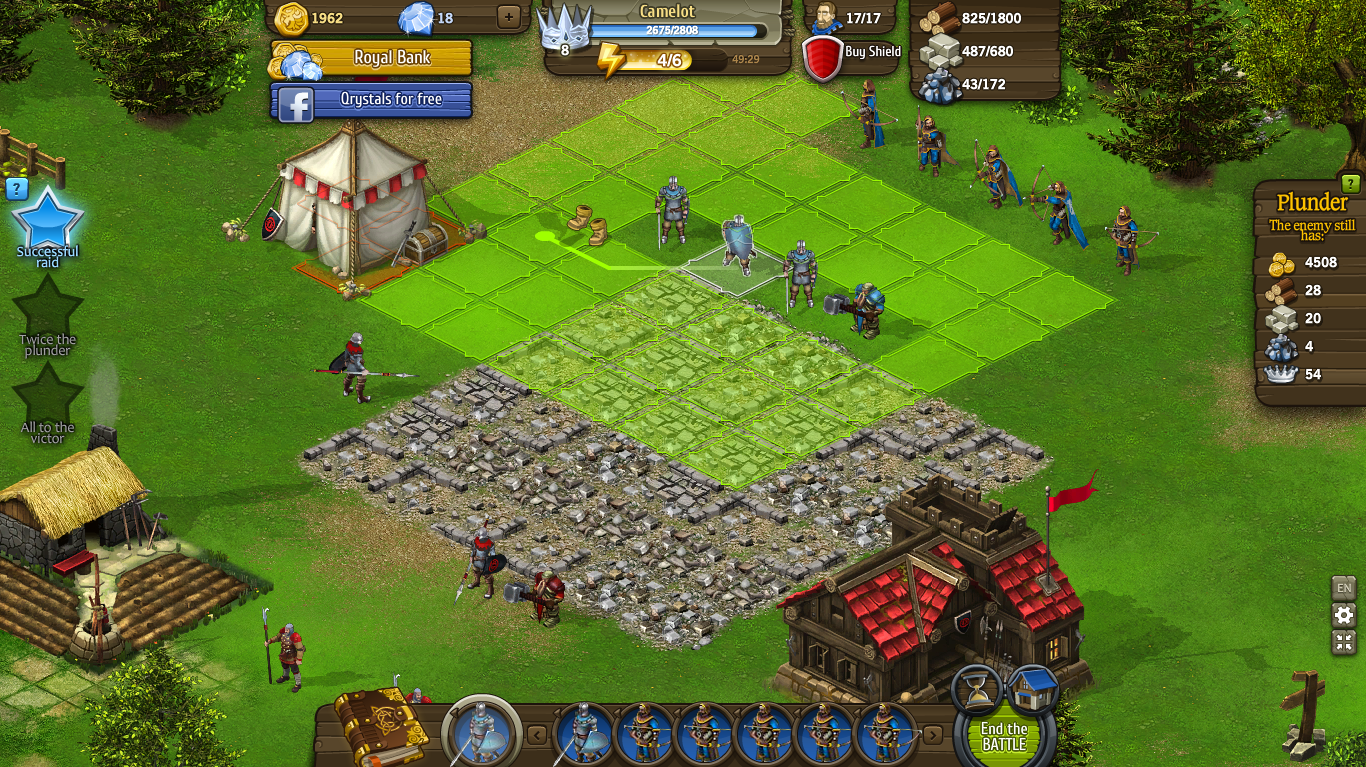 Dungeon Peter Online Game Reviews: Knights: Clash of Heroes
