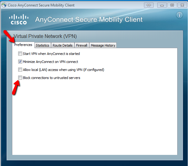 Push Knowledge base: Cisco: How to install Cisco AnyConnect