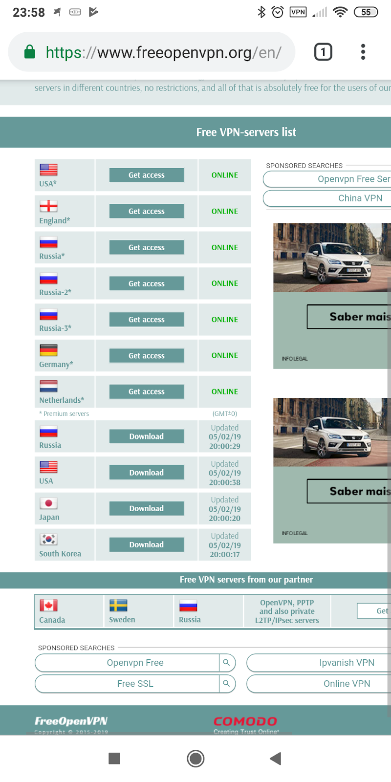 Tutorial - VPN gratuita, como configurar... Openvpn Connect... - ITO ...