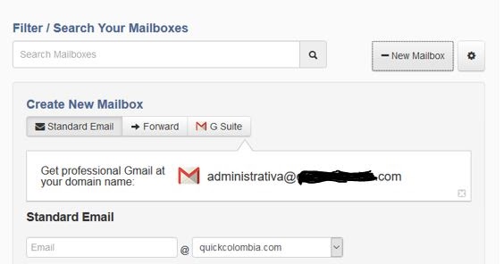 Desarrollo y Creo : Como crear un correo en netfirms