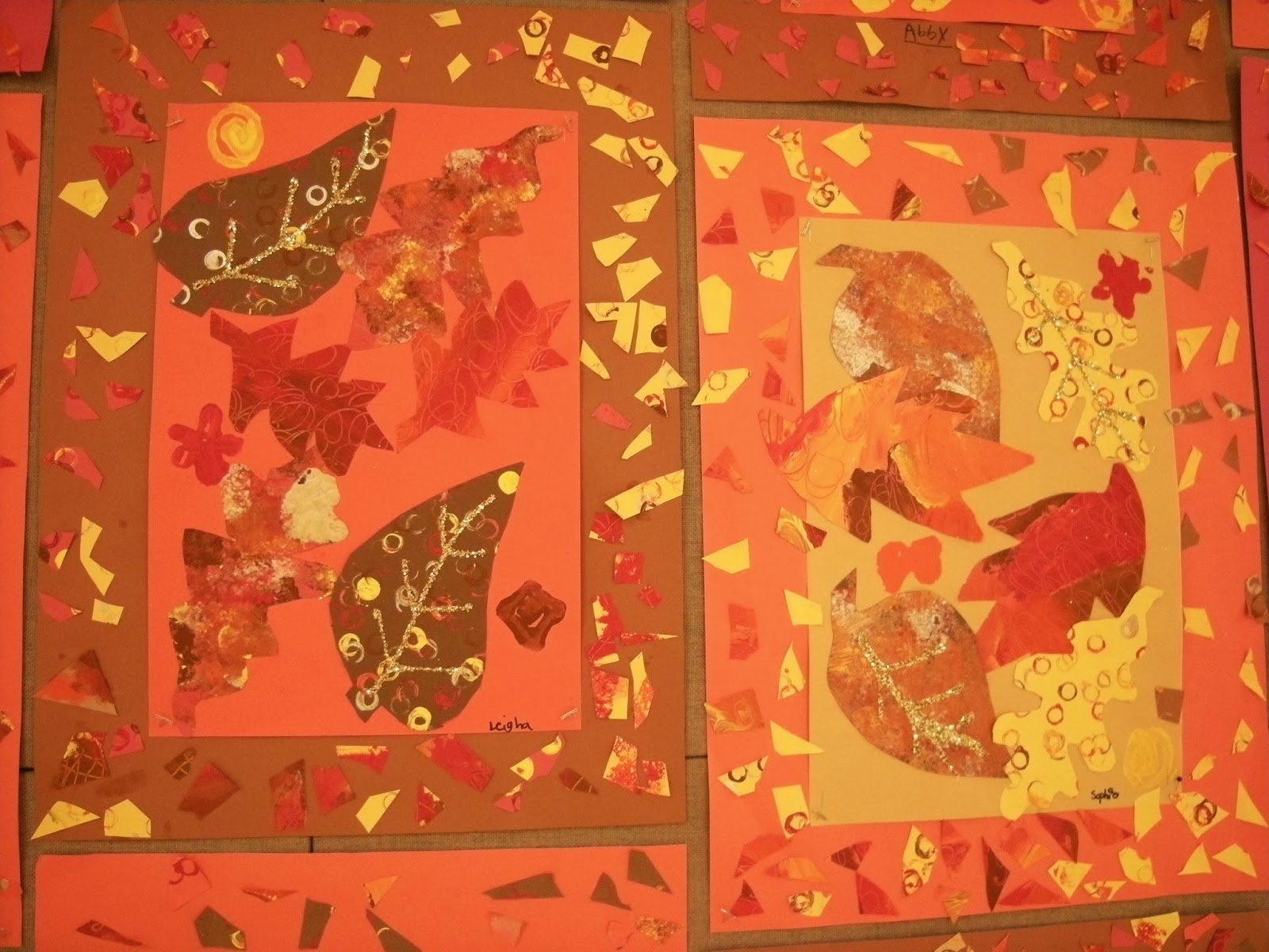 Artolazzi: Fall Leaf Collage