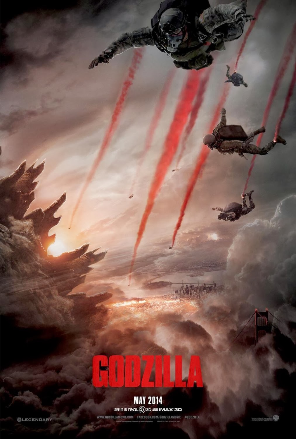 ADICTOS AL 3D: GODZILLA - EL PRIMER PÓSTER!