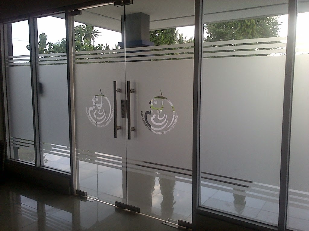 SANDBLAS KACA KANTOR JOGJA - SANDBLAS LOKA KEMENTERIAN PERIKANAN DIY ...