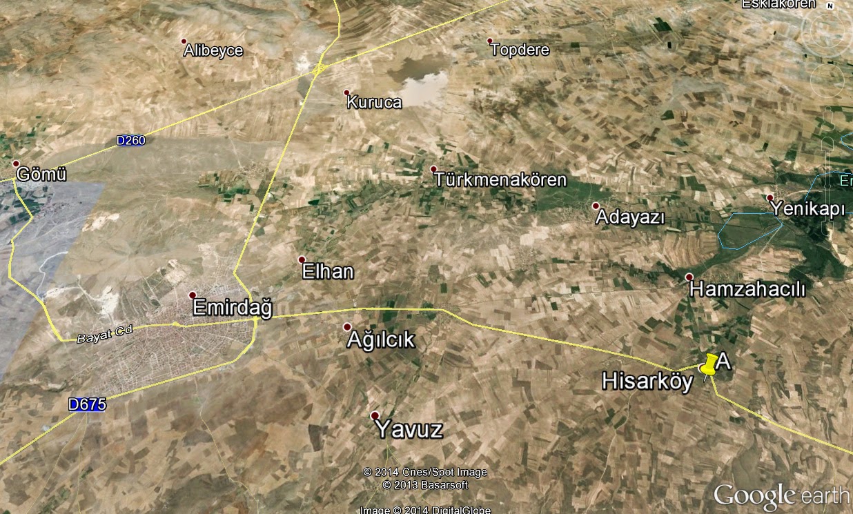 ArqueoLugares: AMORION prox. Emirdag. Afyonkarahisar. Turquia.