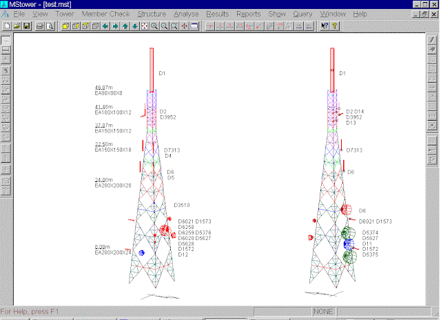 MS TOWERS FOR TELECOMMUNICATION AND TRANSMISSION TOWER DESIGN