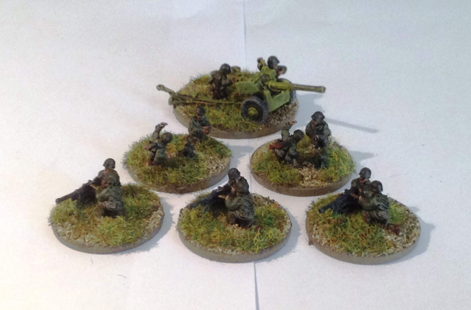 Bunny's Wargame Rantings: 15mm Bolt Action Commission- The Americans