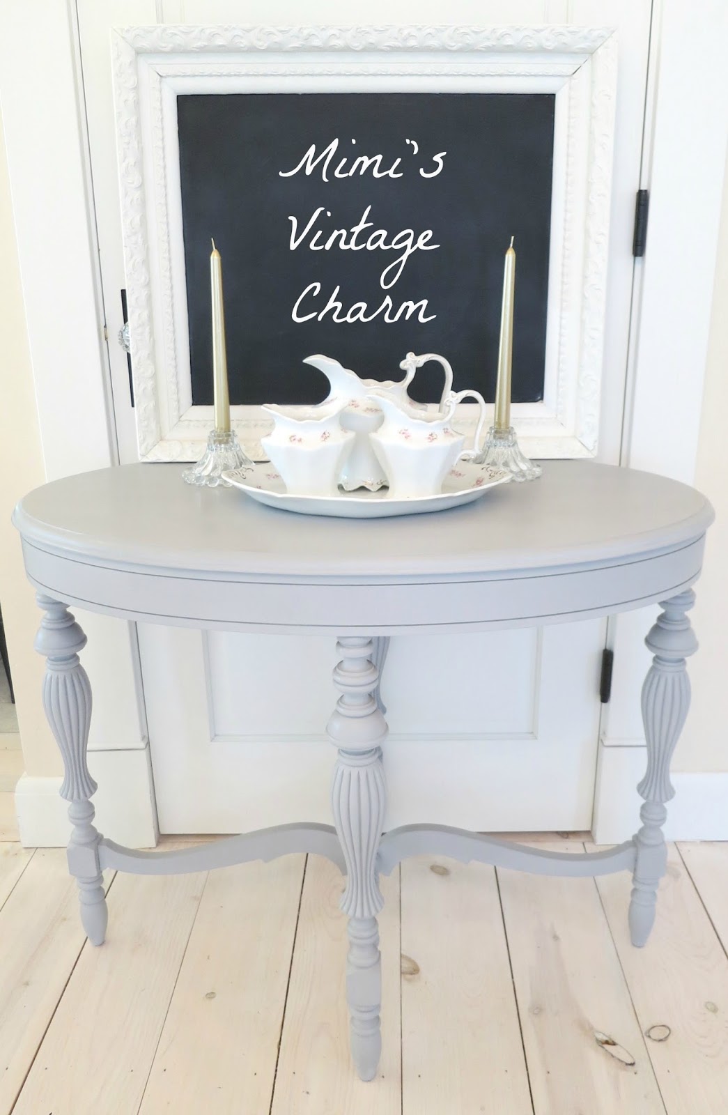 The Cottager: a pretty little table