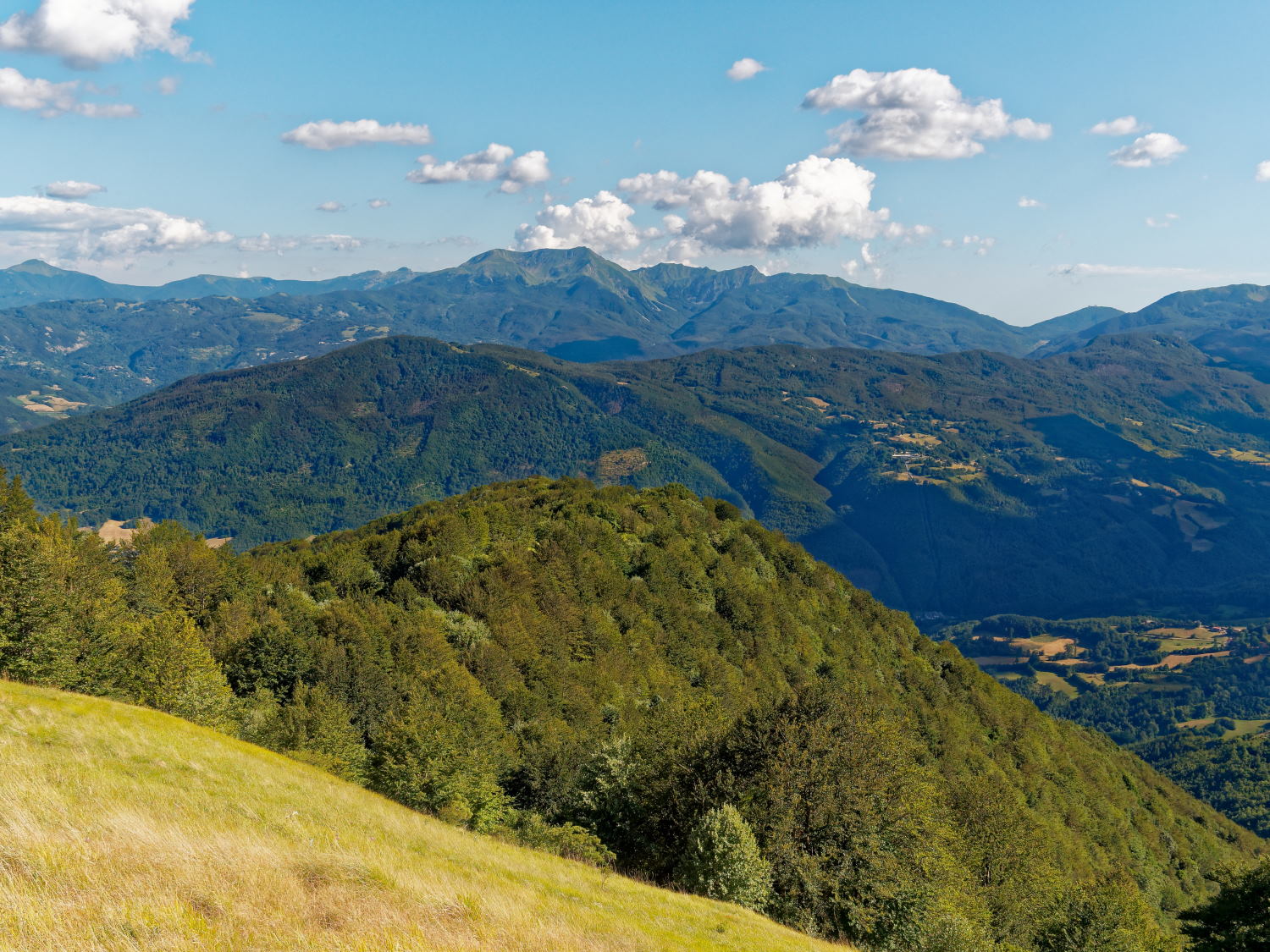 NIGEL'S RAMBLES: Schia. A hill with a view.