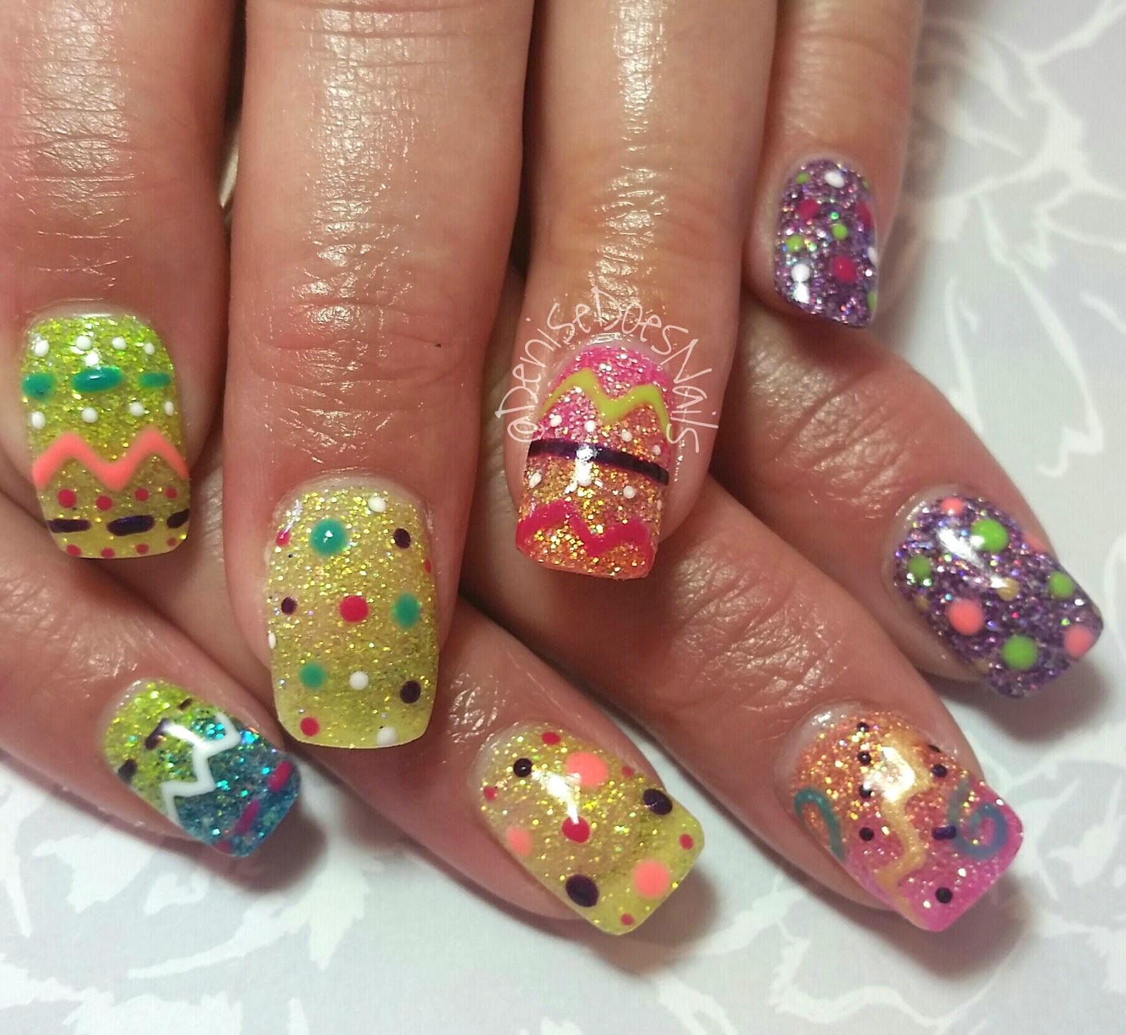 Nail Art by Denise Groves: Happy Easter!