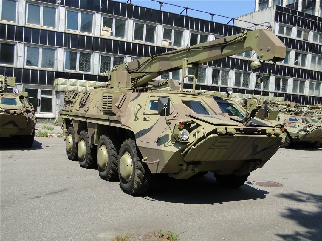 Glavcom: BREM-4K armored repair and recovery vehicle