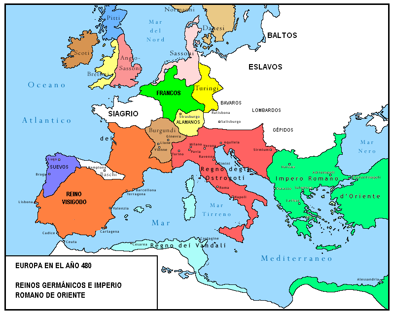 Así se fue formando una nueva sociedad, distinta de la romana y de la ...