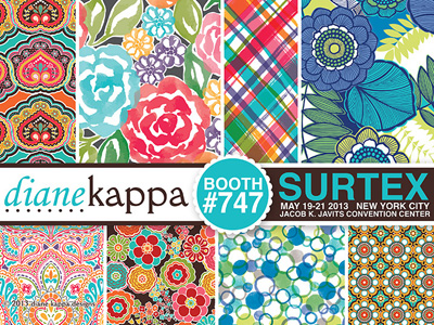 print & pattern: SURTEX 2013 - more fab flyers