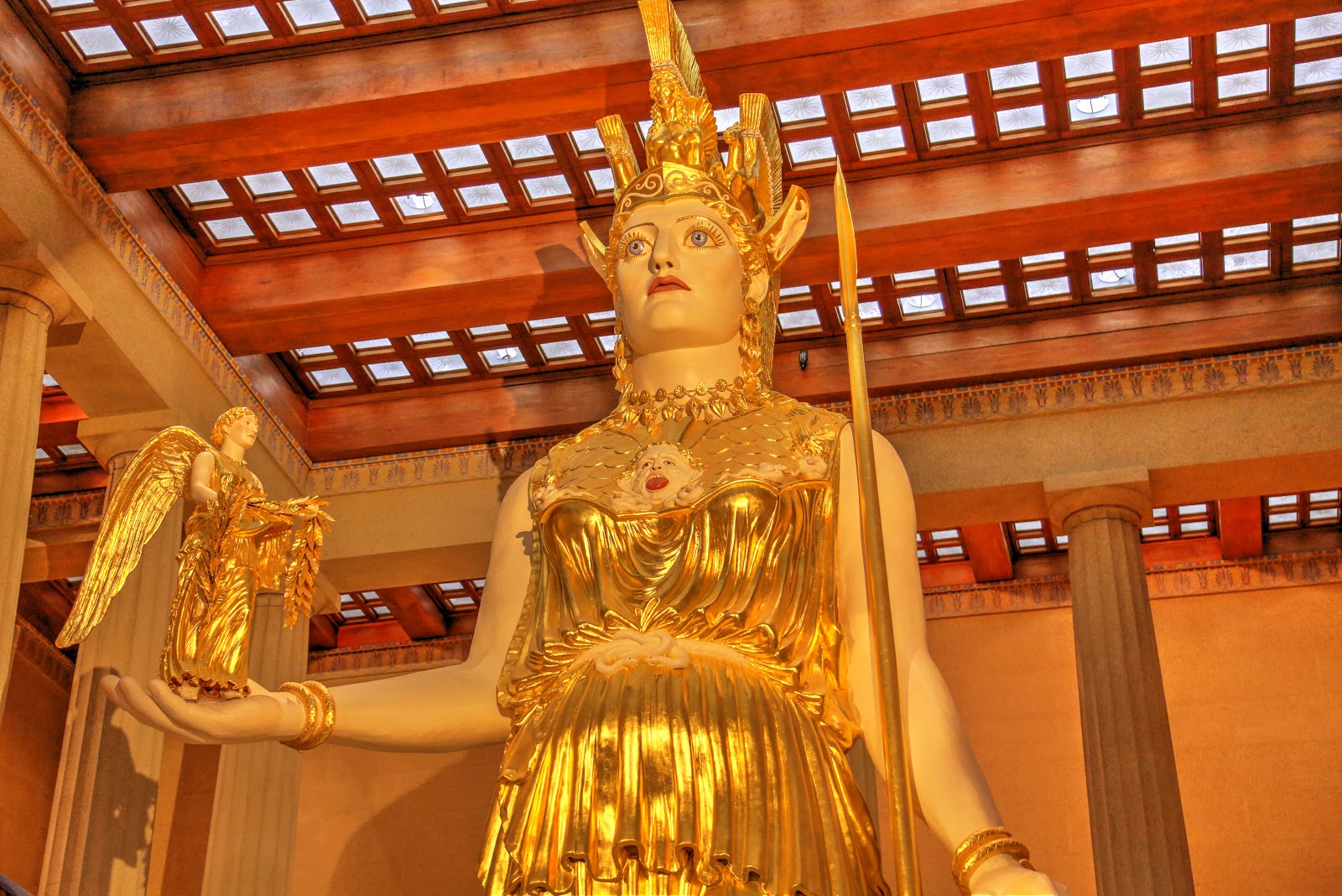 John and Sigrid's Adventures: The Parthenon - Nashville - 6/22/2016