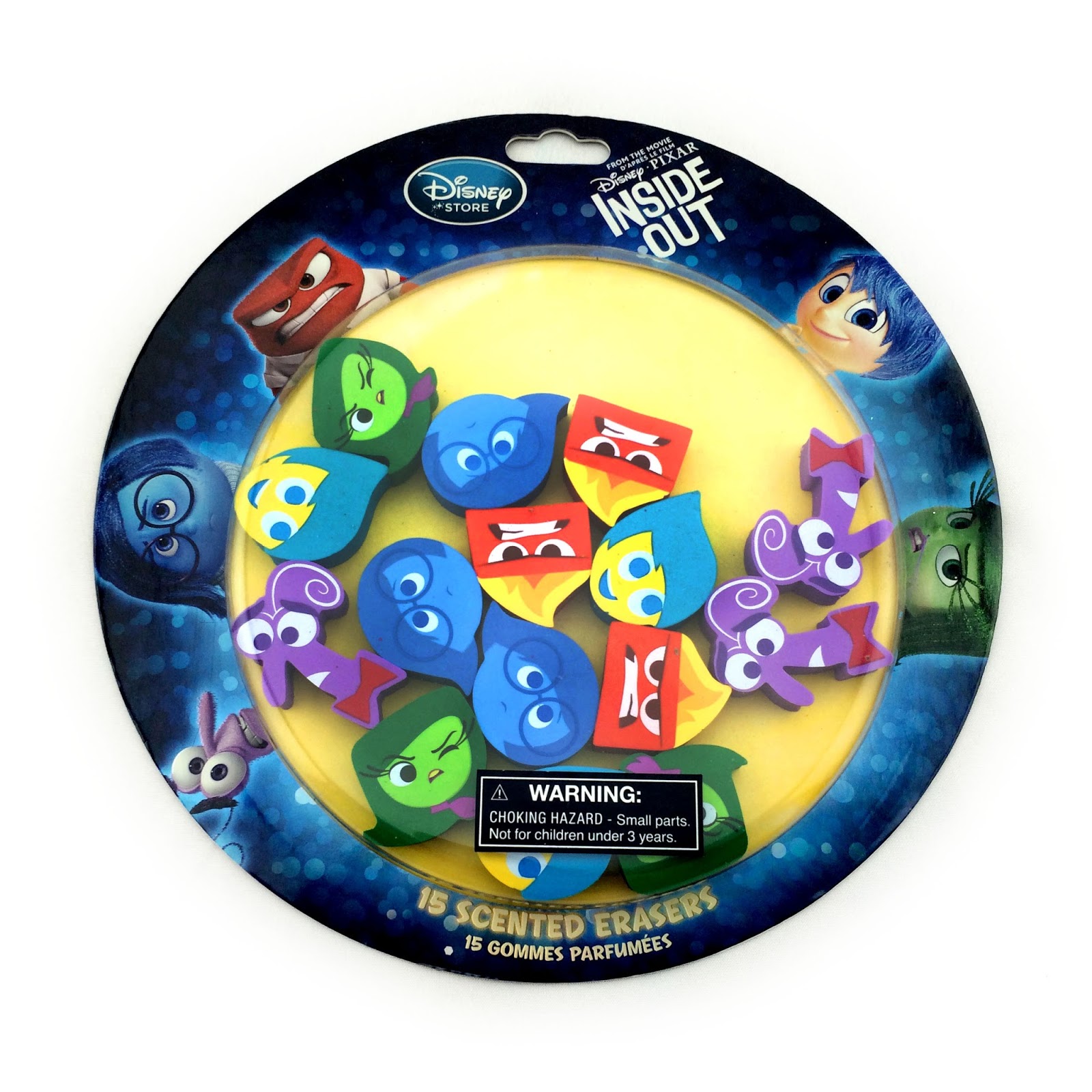 Dan the Pixar Fan: Inside Out: Scented Eraser Set