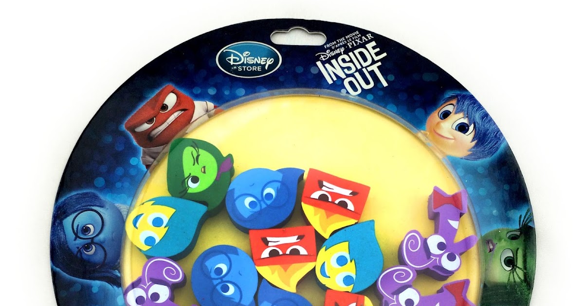 Dan the Pixar Fan: Inside Out: Scented Eraser Set