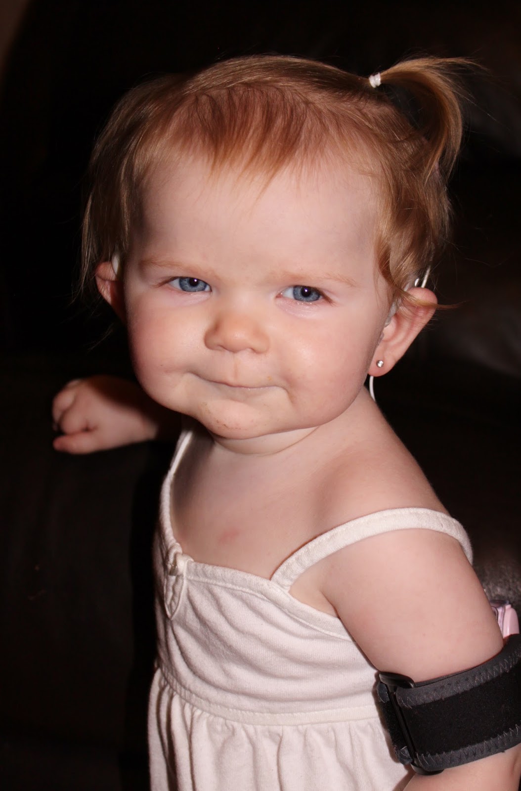 Lily In Bloom: Daddy Joins Us For Therapy and Lily Uses The T-comm!