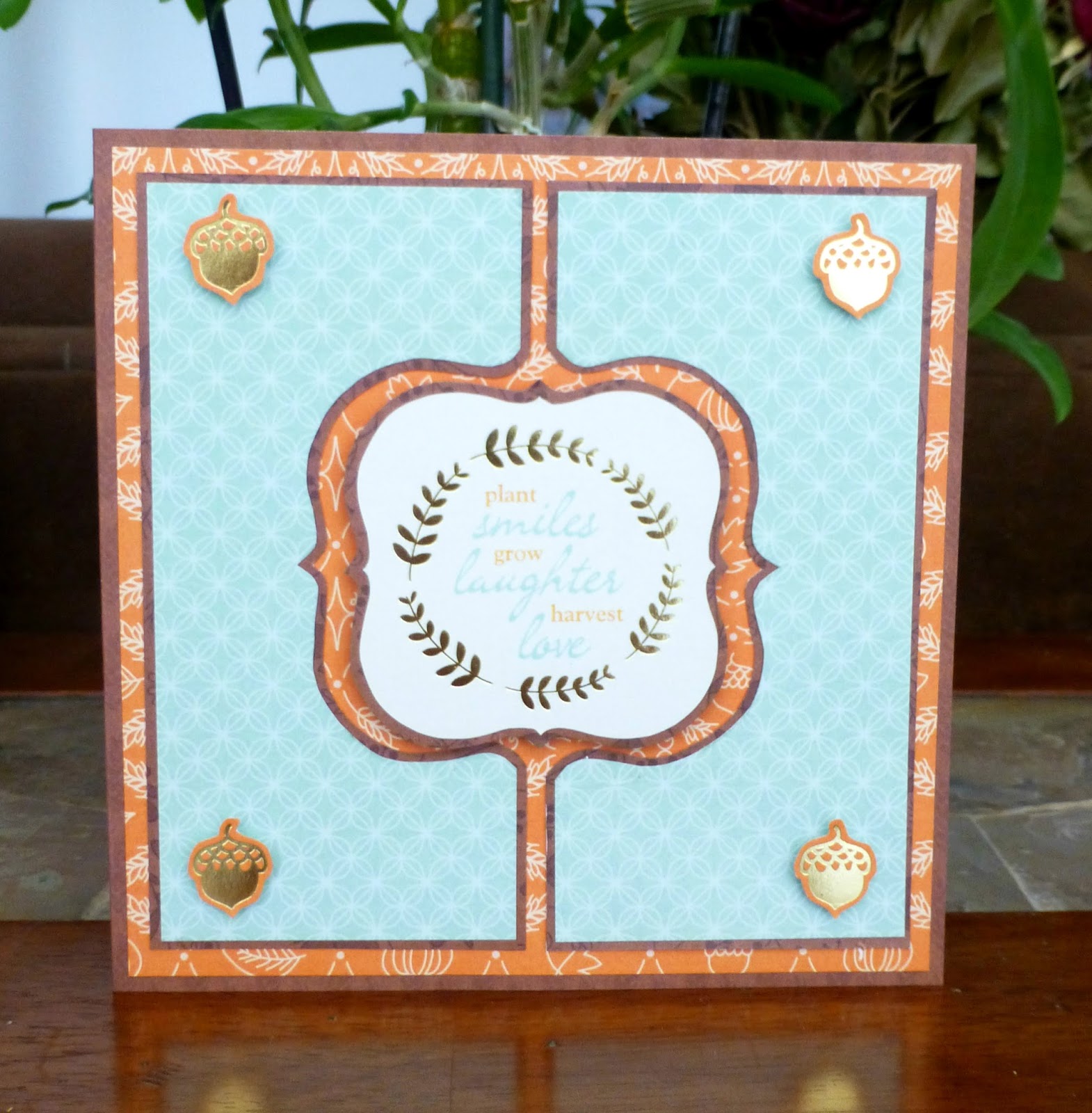 Bonjour Scrap !: DCWV Fall card