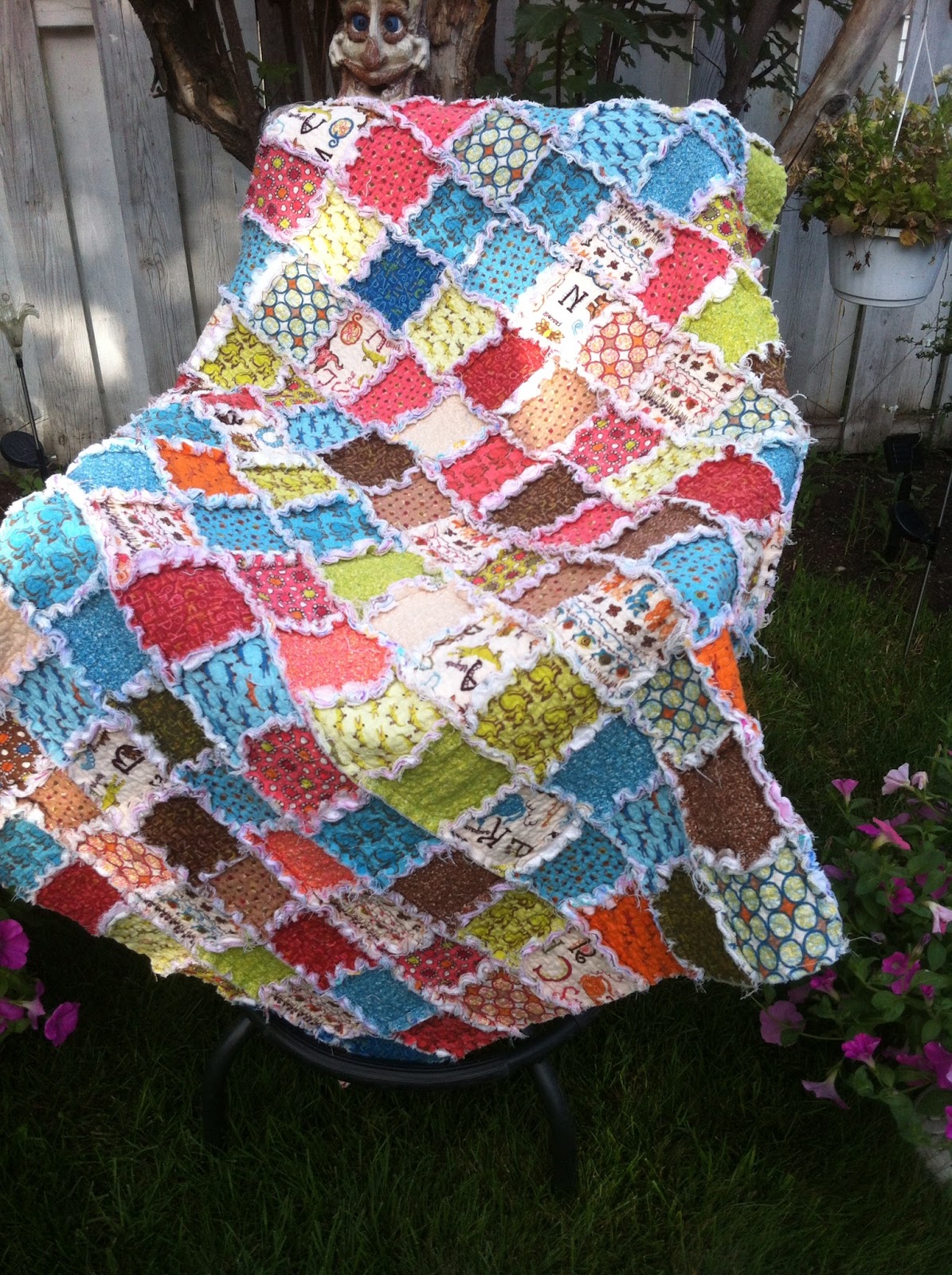 Quilter: Breagha's RAG QUILT