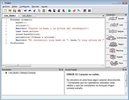 Codificación en PSEINT