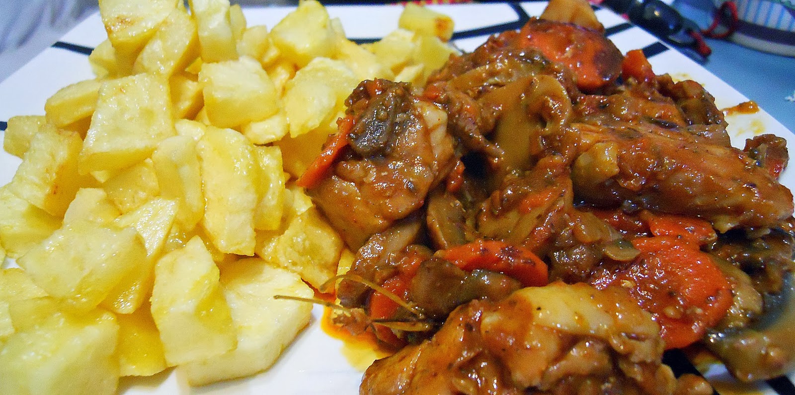 ENVUELTA EN SARTENES: POLLO RUSTIDO