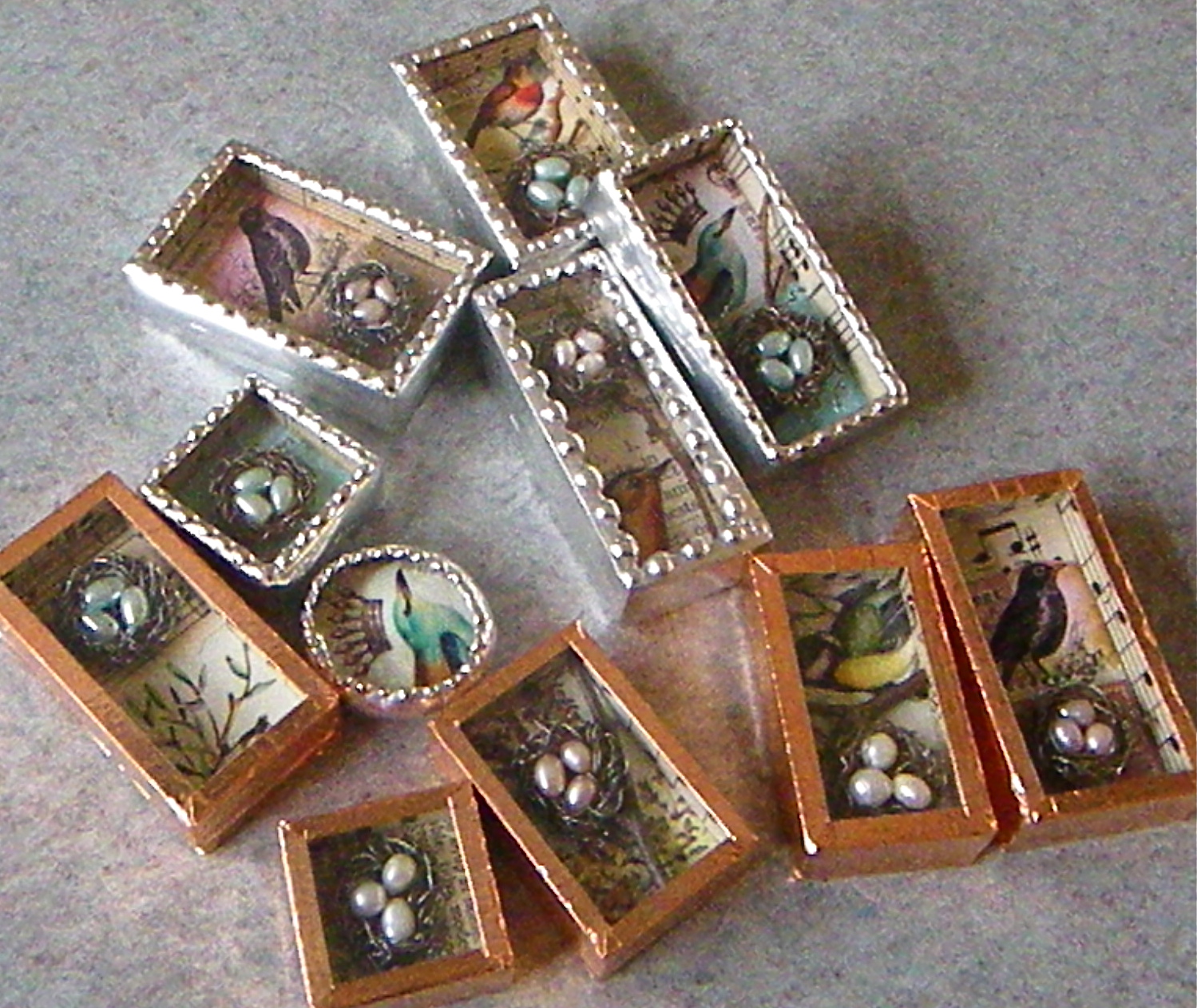 The Mag Rag: Shadow Boxes: Little Birds & Nests