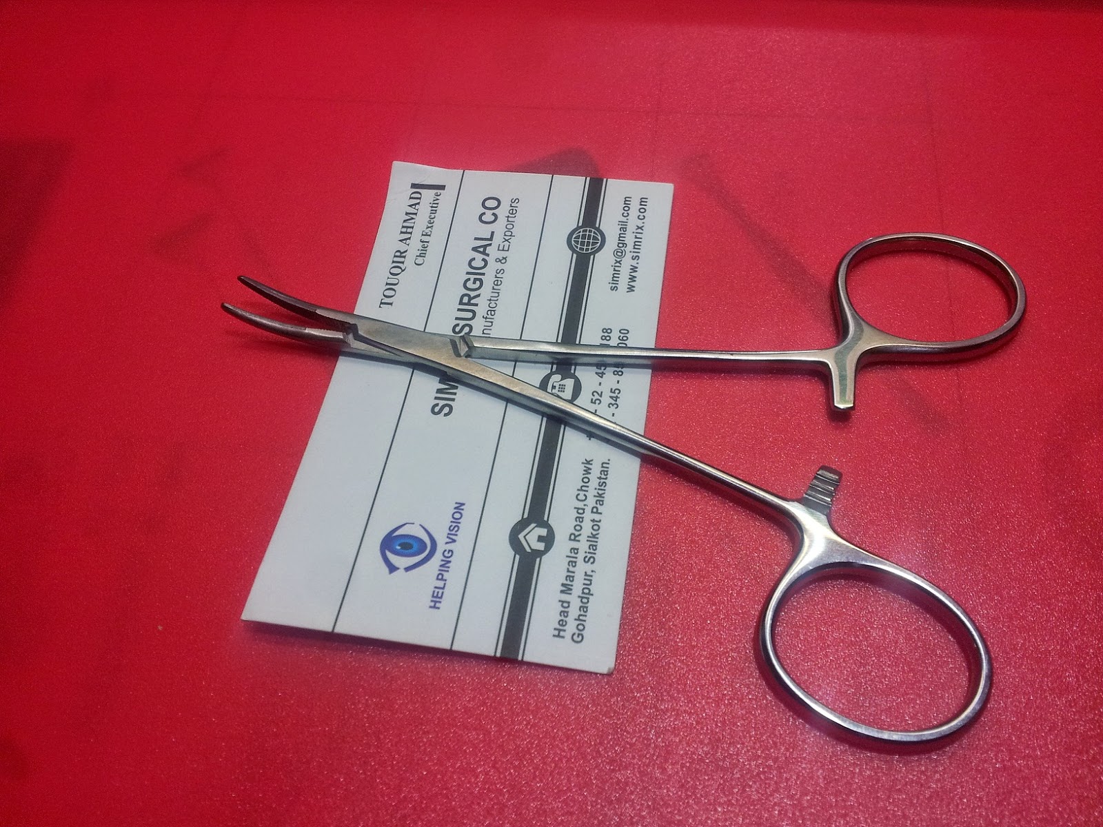 Ophthalmic Surgery Instruments ( SIMRIX ): Halsted Mosquito Forcep 5 ...