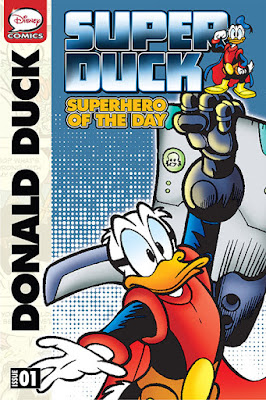Disney Comics Randomness: The origin of the Duck Avenger