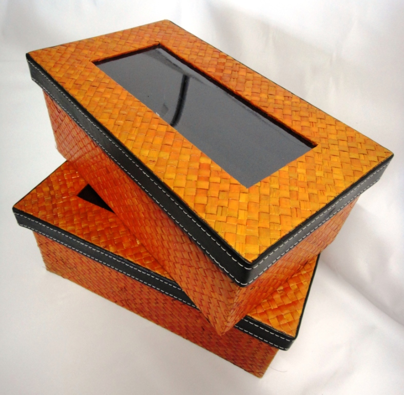 KEDAH HAMPERS, GIFTS N' SUCH: Mengkuang & Pandan Boxes For Sales