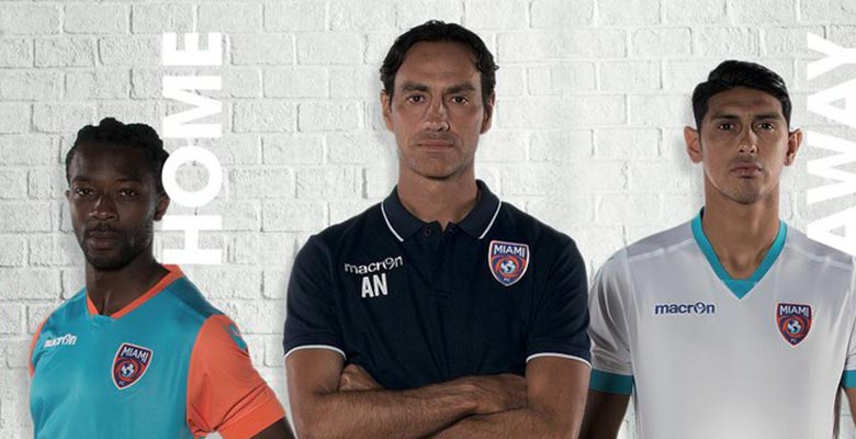 Miami FC 2017 Home, Away & Third Kits Unveiled - Footy Headlines