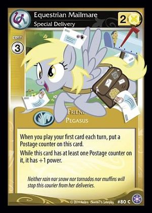 MLP Equestrian Mailmare, Special Delivery CCG Cards | MLP Merch