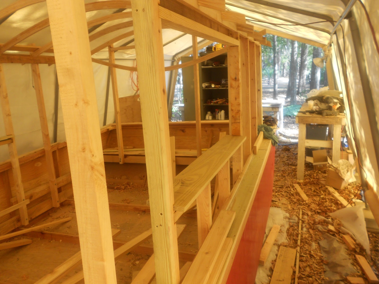Building a Shanty Boat: some shanty boat updates