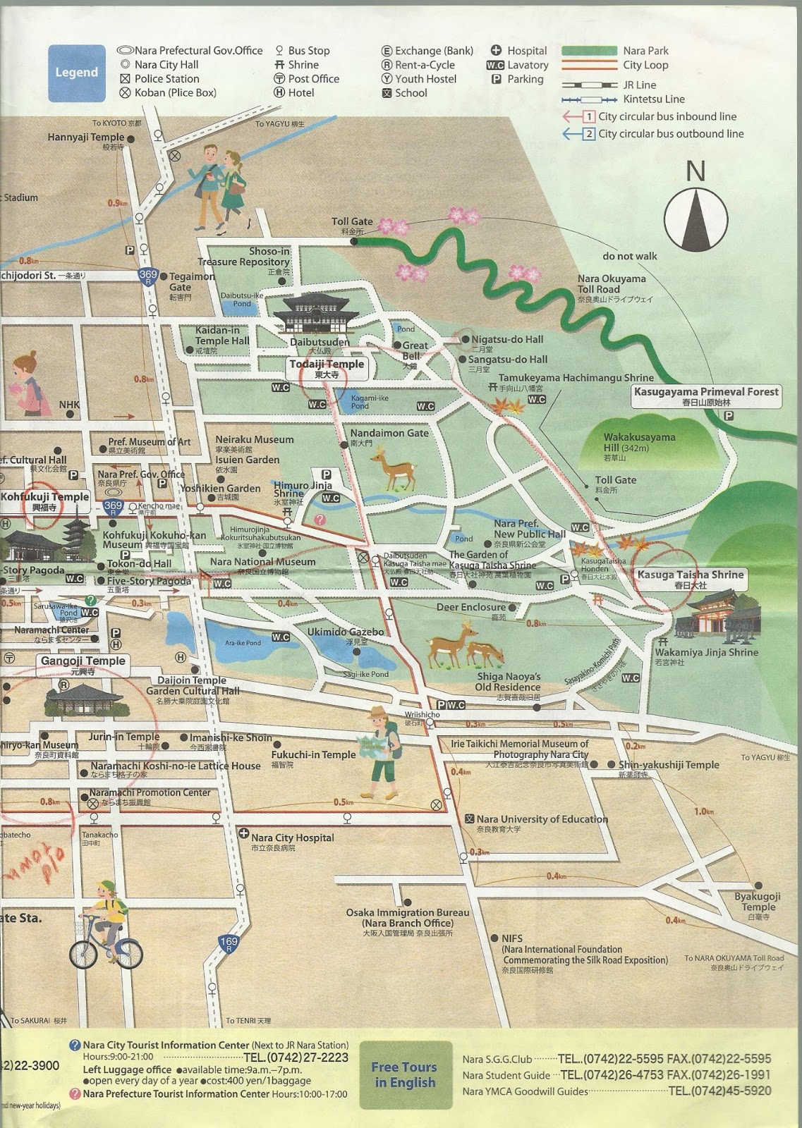 Planos de Nara - Conmimochilacuestas