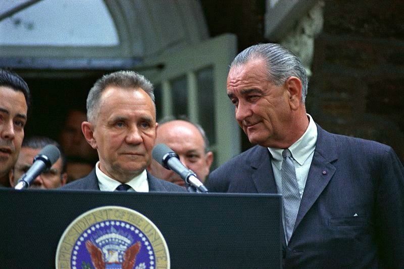 JFK + 50: LBJ MEETS WORLD LEADERS