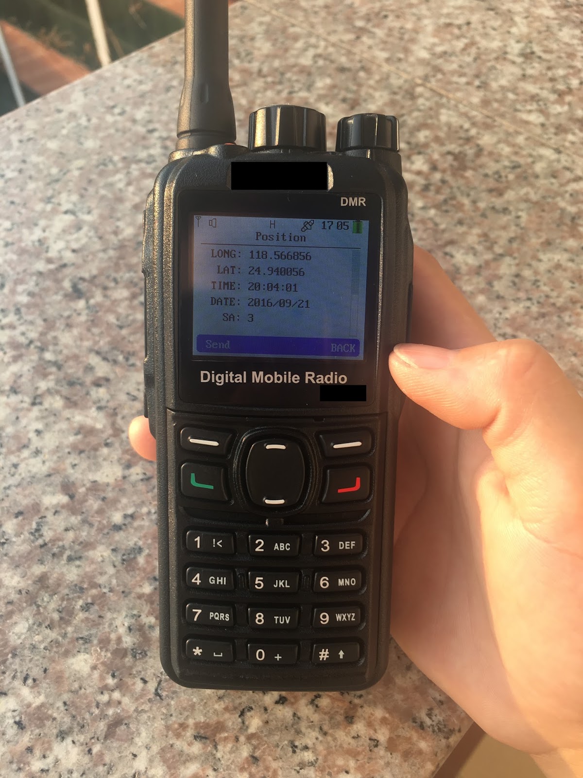 Makers eXperimenters and Operators: DMR configuration, operation and setup